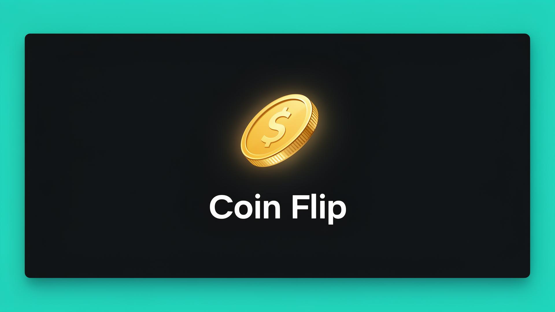 Flip a Coin Online - Free 50/50 Coin Toss (2026) | Quick Randomizer
